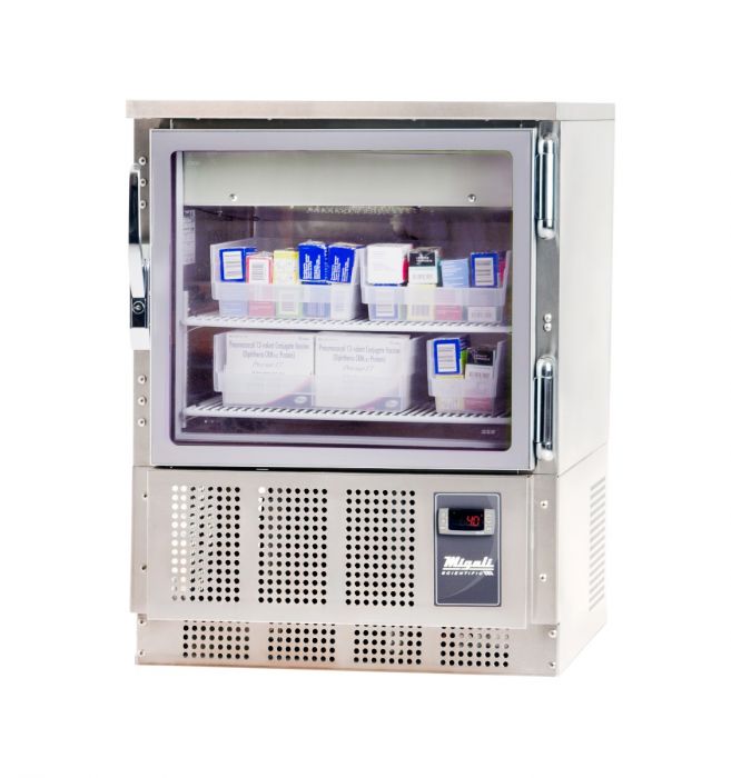 Migali Scientific Glass Door Under-Counter Refrigerator. Call For Pric ...